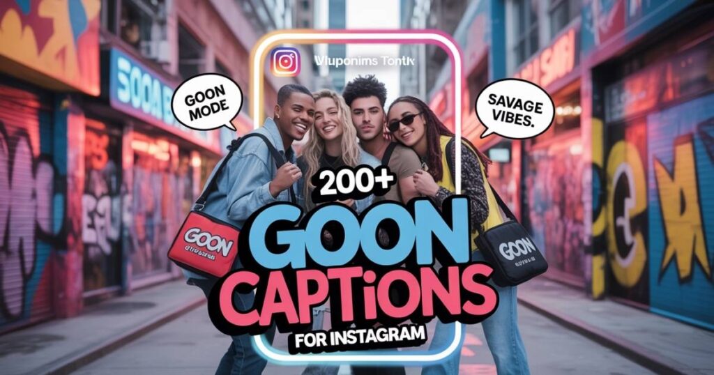 200+ Goon Captions For Instagram